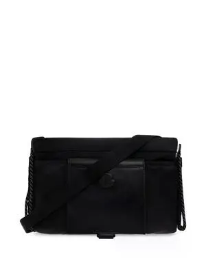 Moncler Kenton Drill Messenger Bag - Black