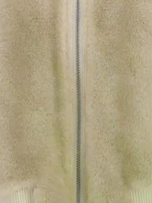 SWORD 6644 Faux-fur Cropped Jacket
