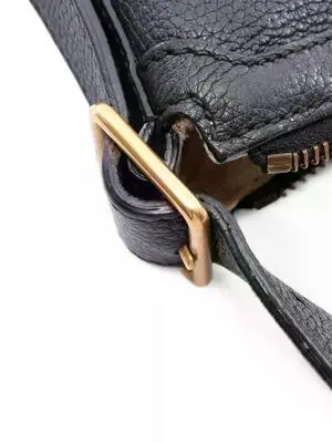 Gucci Leather Half-moon Shoulder Bag