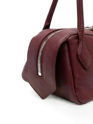 MINOBOSSI Grained-leather Shoulder Bag