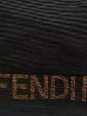 Fendi 2009 Logo-print Canvas Tote Bag