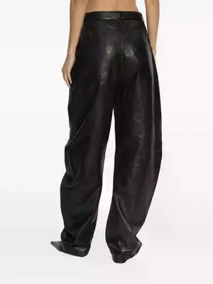 ROTATE BY BIRGER CHRISTENSEN Leather Cargo Pants