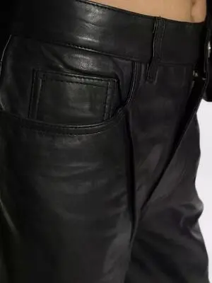 ROTATE BY BIRGER CHRISTENSEN Leather Cargo Pants