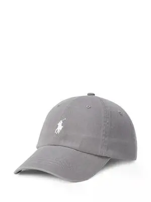Polo Ralph Lauren Logo-embroidered Baseball Cap - Grey