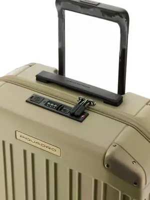 PIQUADRO Ridged Hard-shell Suitcase