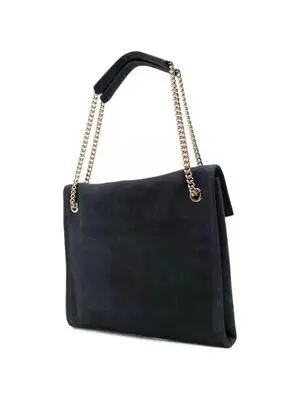 Orciani Grained-leather Chain-strap Shoulder Bag
