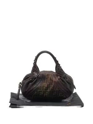 Fendi 2007 Baby Spy Zucca Shoulder Bag