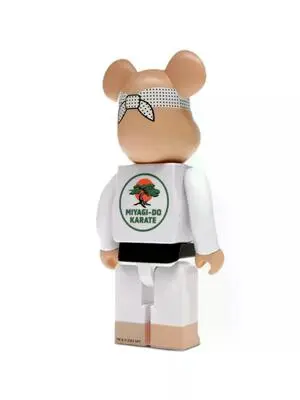 BE@RBRICK Cobra Kai Miyagi-do 400% Logo-print Collectible Figurine