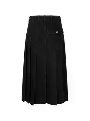Marni Pleated-wrap Maxi Skirt