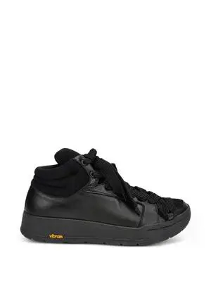 Yohji Yamamoto Leather Lace-up Sneakers