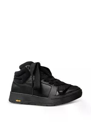 Yohji Yamamoto Leather Lace-up Sneakers