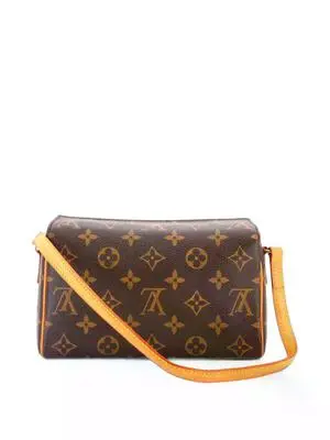 LOUIS VUITTON Recital Handbag Monogram Canvas Shoulder Bag