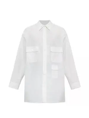Yohji Yamamoto Flap-pocket Shirt - White