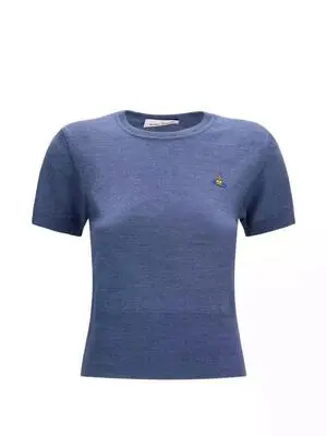 VIVIENNE WESTWOOD Bea Orb-embroidered T-shirt