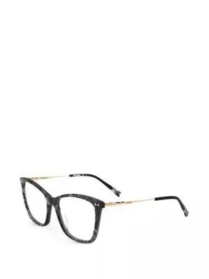 Missoni Patterned Square-frame Eyeglasses - Grey