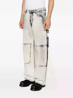 NINE:INTHE:MORNING Acid Wash Carpenter Jeans