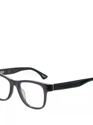Zadig&Voltaire Stud-embellished Rectangle Eyeglasses