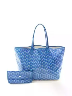 Goyard 2010s Saint Louis Pm Tote Bag - Blue