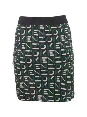 Kenzo Monogram Jacquard Mini Skirt
