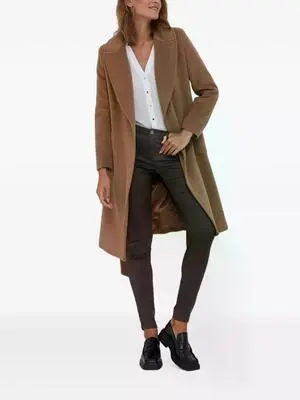 MORGAN Coated Slim-fit Trousers