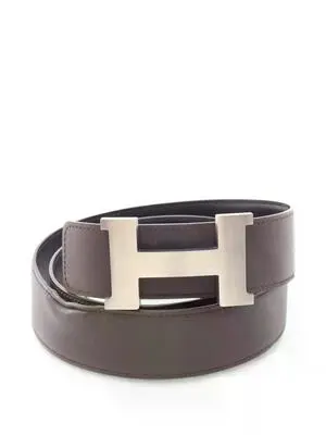 Hermès 2000s Constance Reversible Belt - Brown