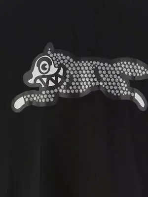 ICECREAM Glitter Running Dog T-shirt