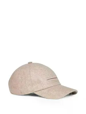 Zegna Cashmere Baseball Cap - Neutrals
