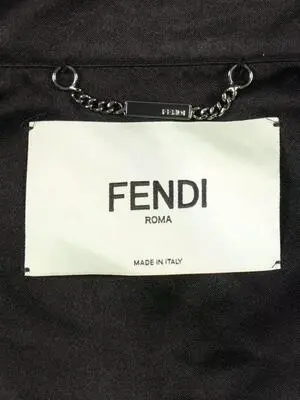 Fendi 2010s Geometric-pattern Shirt