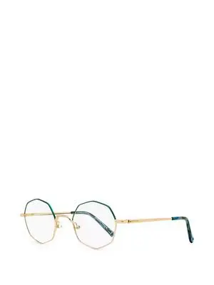 MOREL Koali Geometric-frame Glasses - Green