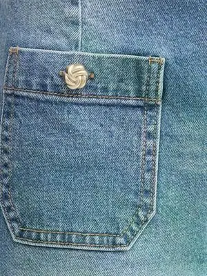 MORGAN Button-detail Wide-leg Jeans