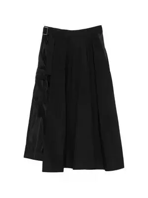 Sacai Belted Cargo Midi Skirt