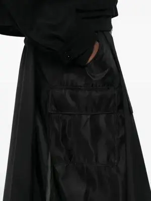 Sacai Belted Cargo Midi Skirt