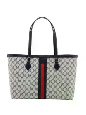 Gucci 2016-2026 Medium Gg Supreme Web Ophidia Tote Bag