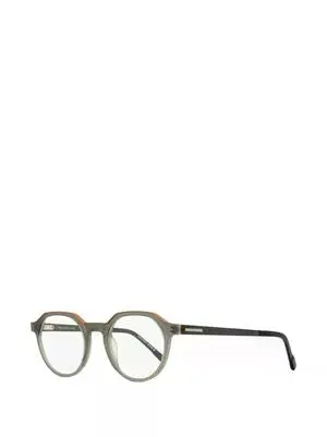 MOREL Kalmar Round Frame Eyeglasses - Grey