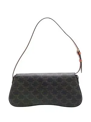 Celine 2015-2026 Triomphe Coated Canvas Lola Shoulder Bag