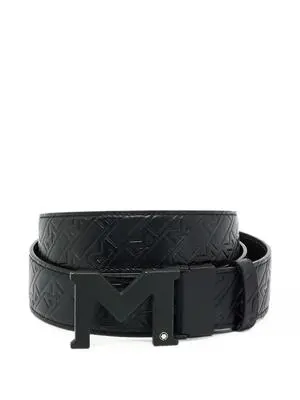 Montblanc Leather Belt - Black