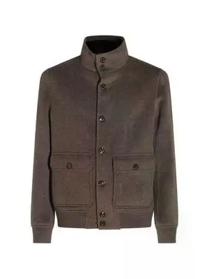 MONTECORE Button-fastening Cashmere Jacket