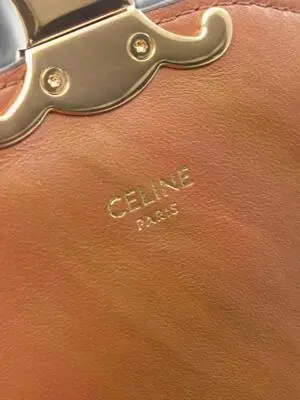 Celine Triomphe Cross Body Bag - Neutrals