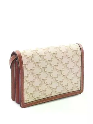 Celine Triomphe Cross Body Bag - Neutrals