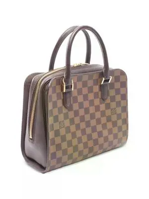 LOUIS VUITTON Damier Ébène Triana Handbag