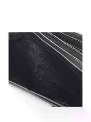 Saint Laurent 2010s Cassandre Polka Dot Chain Clutch Bag