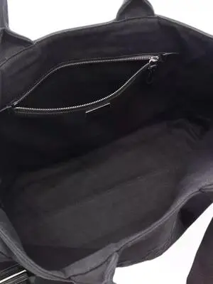 Prada 2010s Canapa Logo-embossed Tote Bag - Black