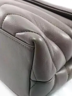 Saint Laurent 2010s Small Loulou Shoulder Bag - Grey