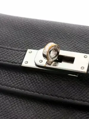 Hermès 2018 Kelly Wallet - Black