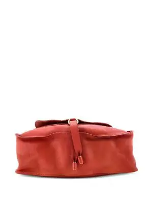 Chloé Marcie Leather Satchel - Red