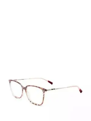 Missoni Zigzag Pattern Rectangle Frame Eyeglasses