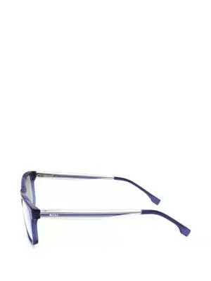 BOSS Rectangle Frame Eyeglasses - Blue