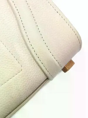 Celine Micro Luggage Leather Tote Bag - Neutrals