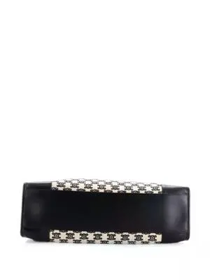 Celine Horizontal Cabas Triomphe Canvas Tote Bag