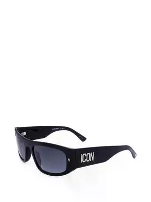 Dsquared2 Icon Rectangle-frame Sunglasses - Black